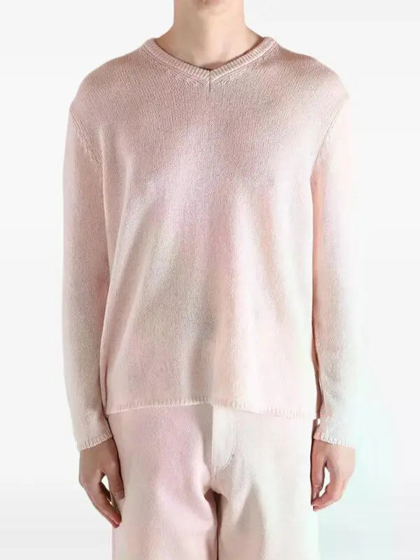 Auralee V-neck Cashmere Sweater