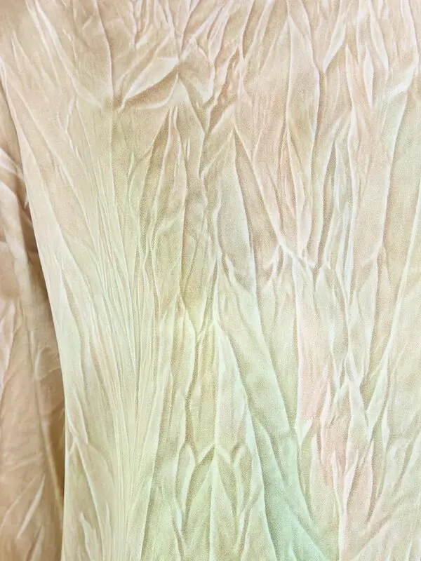 Avant Toi Silk Crinkled Finish Long-sleeve Shirt - Neutrals