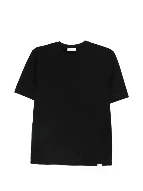 DIKTAT Seam-detail T-shirt - Black