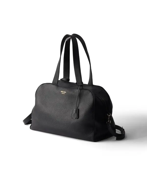 Prada Leather Duffel Bag