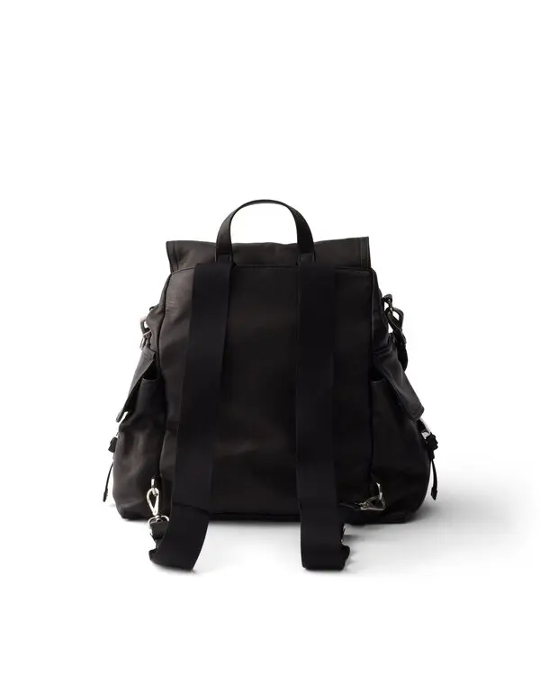 Prada Leather Backpack - Black