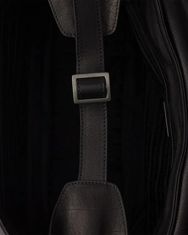 Prada Leather Messenger Bag