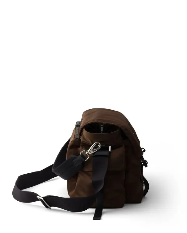 Prada Re-nylon And Leather Bag - Sienna