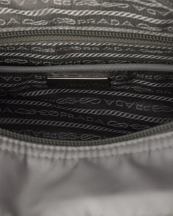 Prada Re-nylon Shoulder Bag With Detachable Pouch