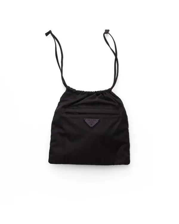 Prada Re-nylon Foldable Pouch - Black
