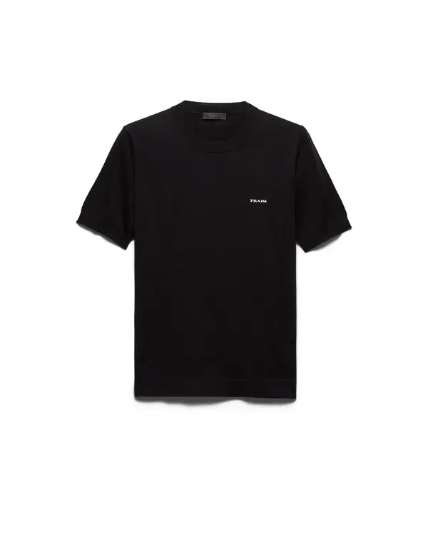 Prada Cotton Crew-neck Sweater