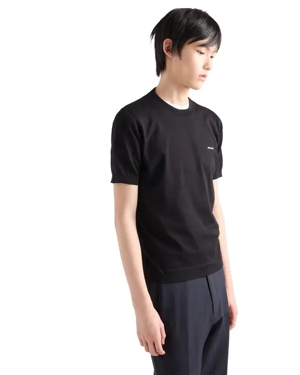 Prada Cotton Crew-neck Sweater