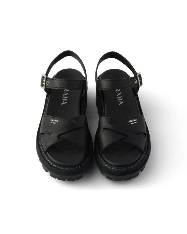Prada Leather Sandals