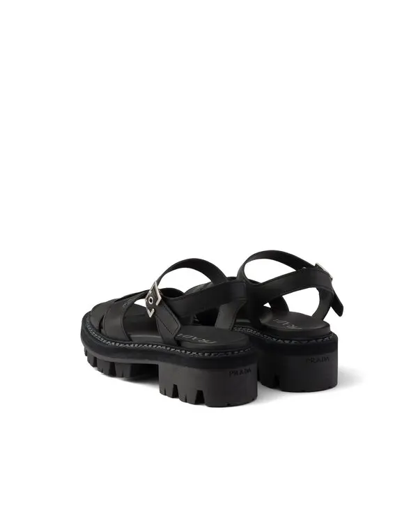 Prada Leather Sandals