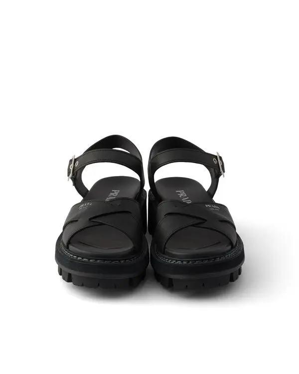 Prada Leather Sandals