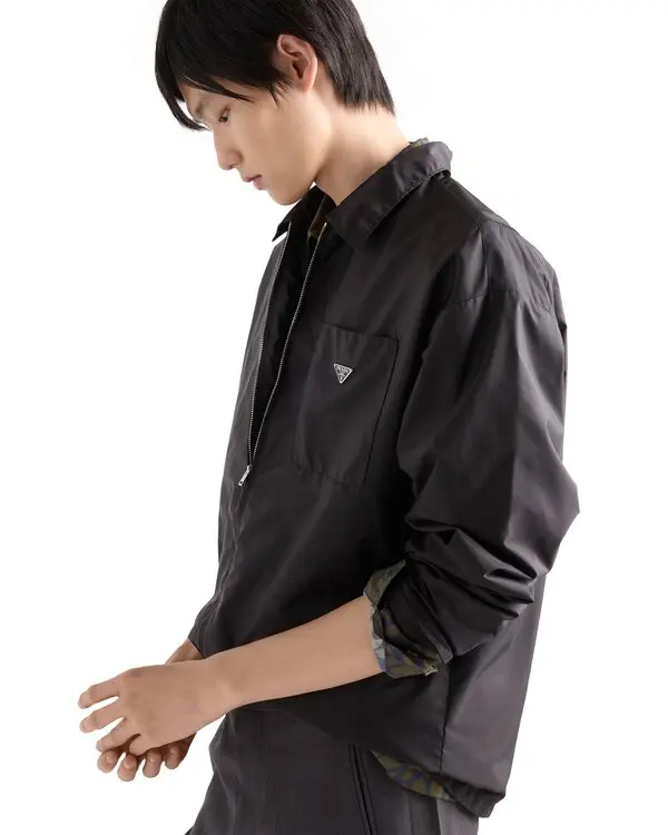 Prada Re-nylon Zipper Shirt
