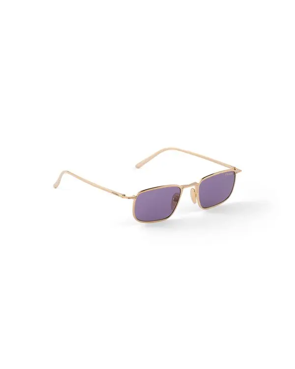 Prada Square Frame Sunglasses - Mulberry Lenses