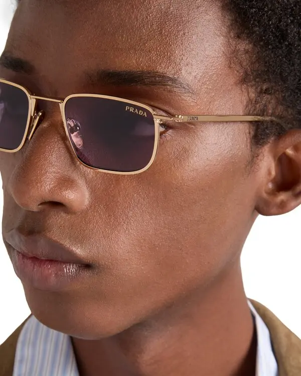 Prada Square Frame Sunglasses - Mulberry Lenses