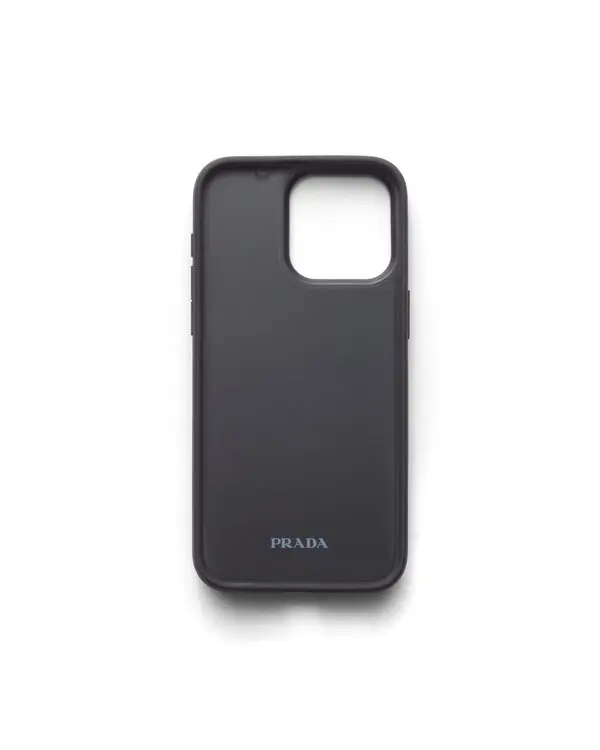 Prada Saffiano Leather Cover For Iphone 15 Pro Max
