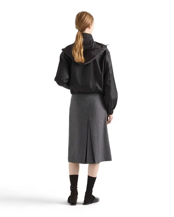 Prada Re-nylon Blouson Jacket - Black