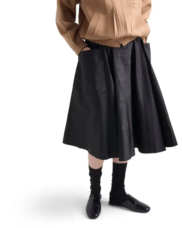 Prada Re-nylon Circle Skirt