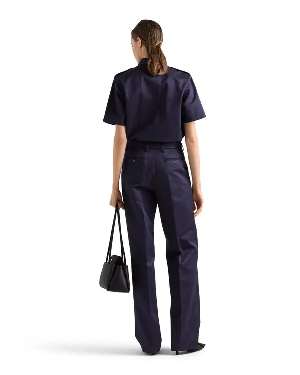 Prada Short-sleeved Chino Shirt