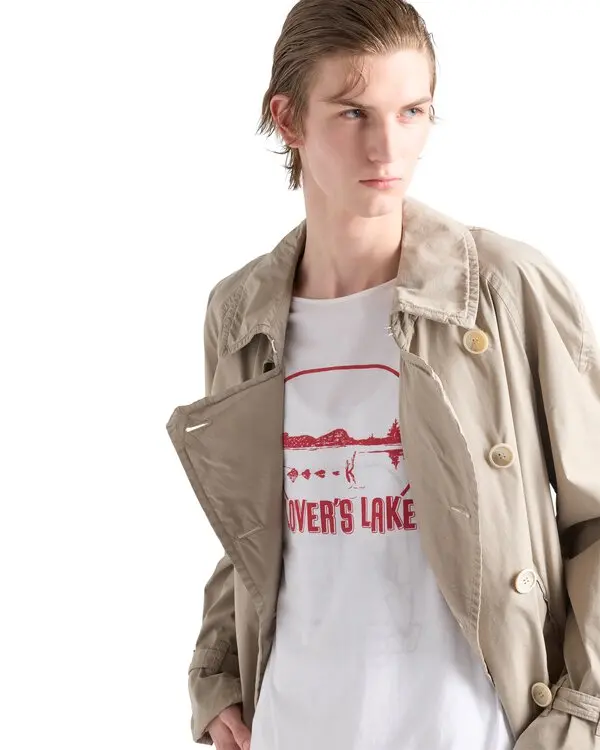 Prada Printed Cotton T-shirt