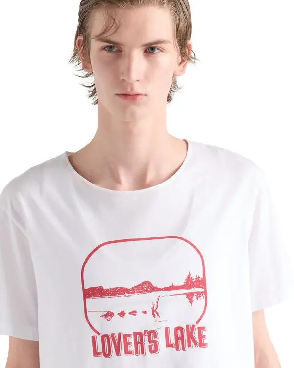Prada Printed Cotton T-shirt