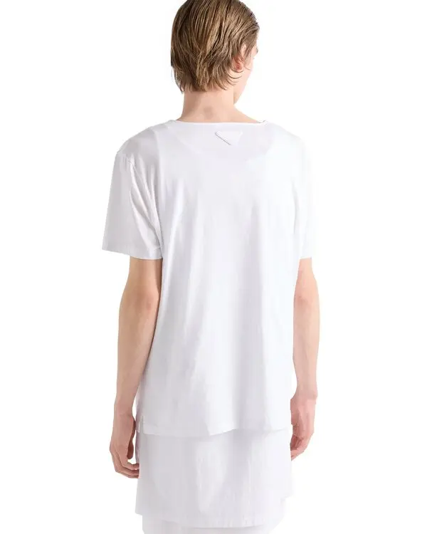 Prada Printed Cotton T-shirt