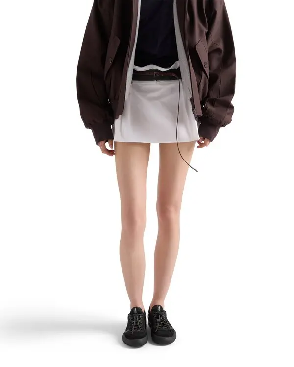 Prada Speedrock Mesh Fabric Sneakers - Black