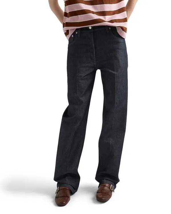 Prada Five-pocket Denim Jeans - Navy