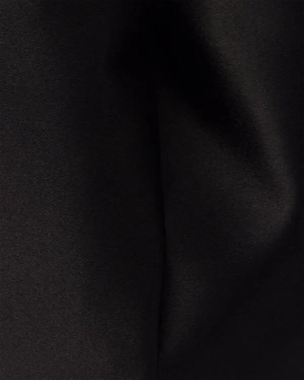Prada Satin Mini Bucket Bag - Black