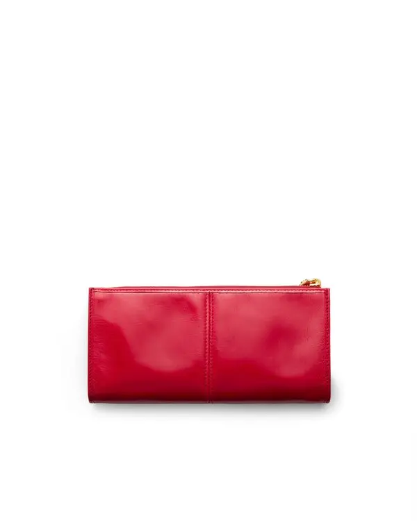 Prada Leather Pouch - Red