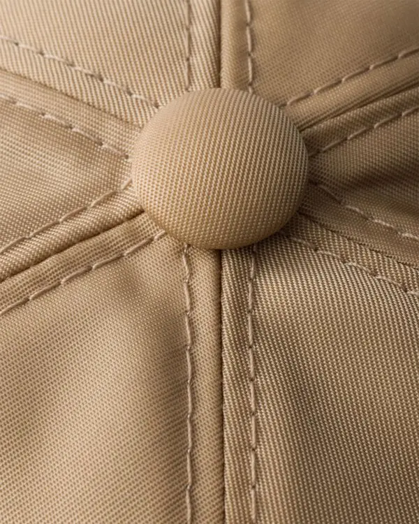 Prada Re-nylon Baseball Cap - Camel
