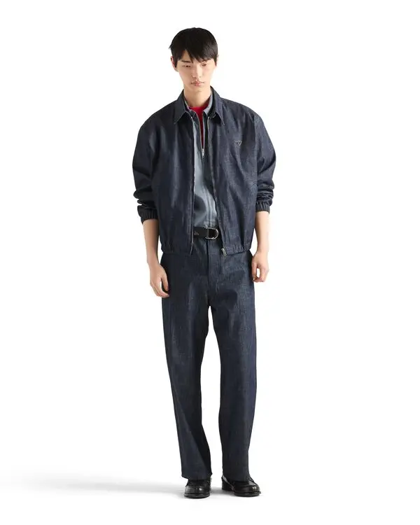 Prada Denim Blouson Jacket