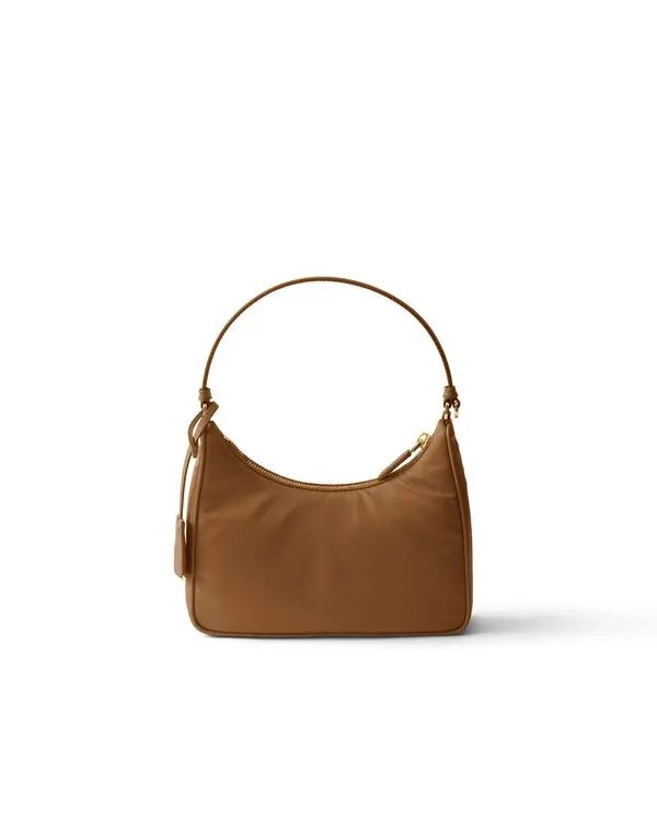 Prada Re-edition 2005 Re-nylon And Saffiano Mini Bag - Brandy