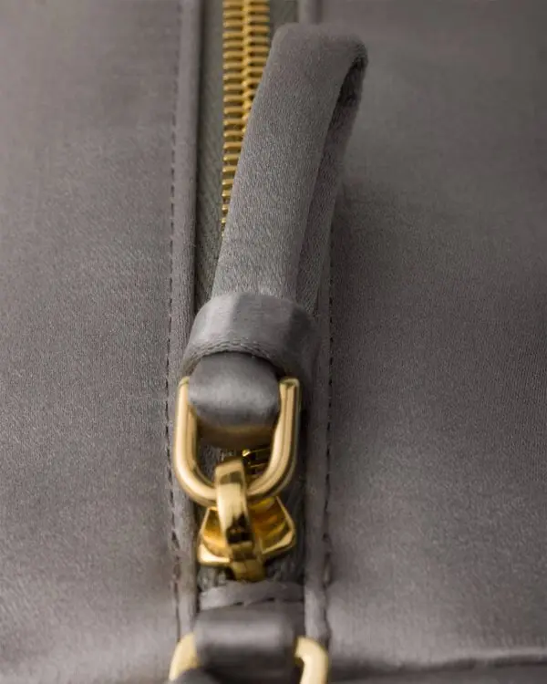 Prada Satin Mini-bag - Graphite