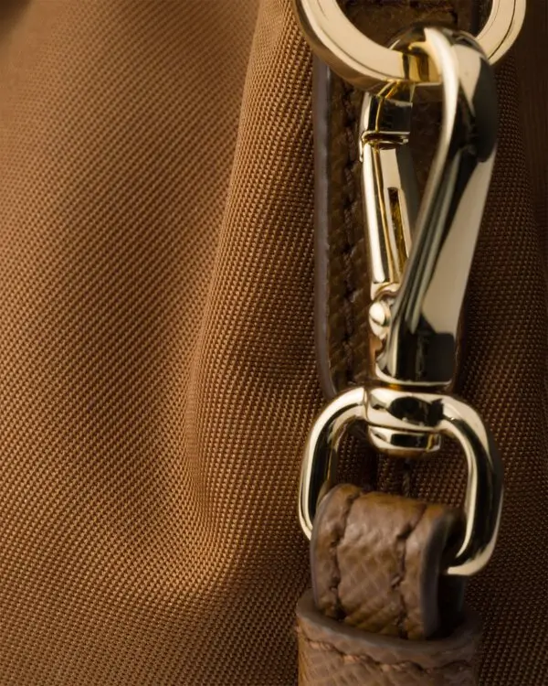 Prada Re-nylon Pouch - Brandy