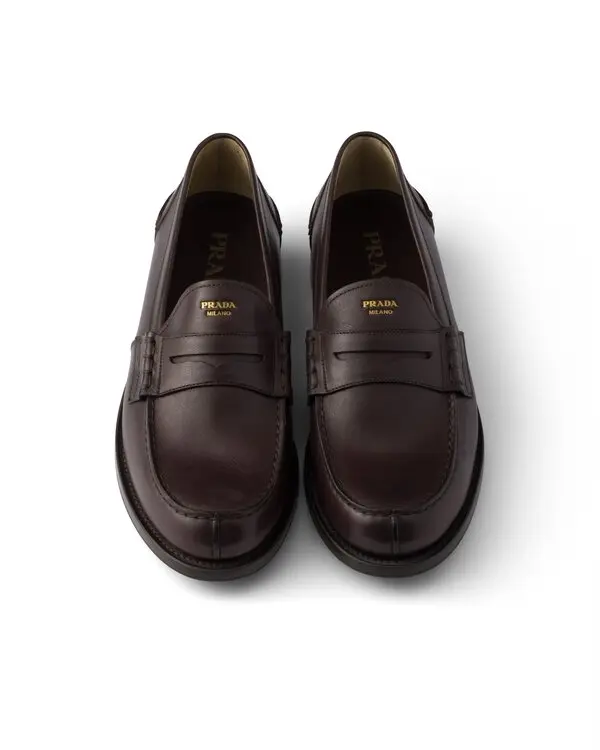 Prada Leather Loafers