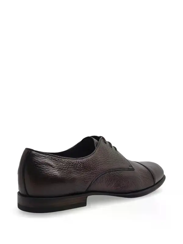 BARRETT Textured Cap-toe Derby Shoes