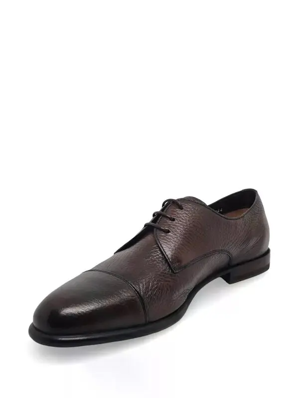 BARRETT Textured Cap-toe Derby Shoes