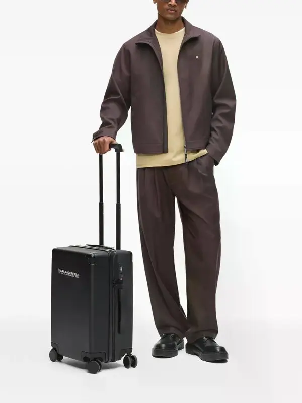 Karl Lagerfeld Rue St-guillaume Cabin Suitcase - Black