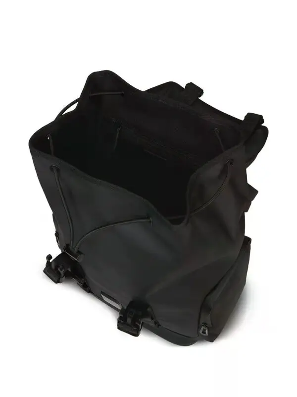 Karl Lagerfeld Venture Buckled Backpack - Black