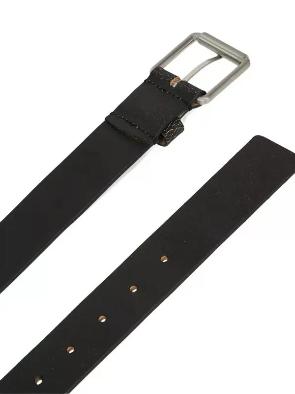 Karl Lagerfeld Logo-engraved Leather Belt