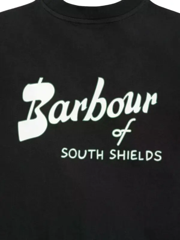 Barbour Crossby Archive Logo T-shirt - Black