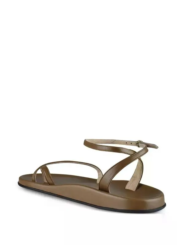 THE ROW Ankle-strap Sandals - Brown