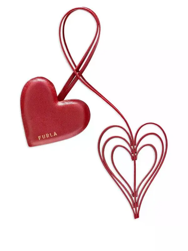 Furla Allegra Heart Charm - Red