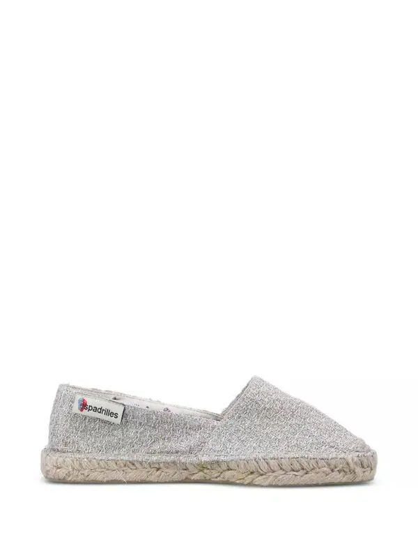 ESPADRILLES Alpargata Glitter-mesh - Silver