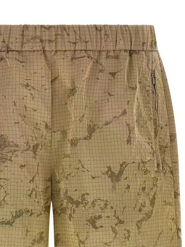 Herno Camouflage Print Bermuda Shorts