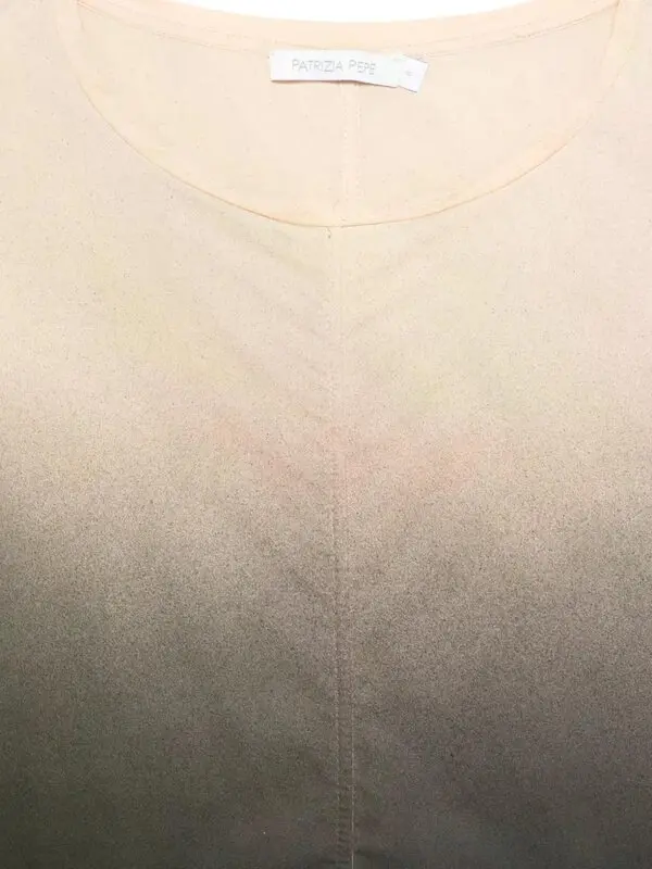 Patrizia Pepe Degrade Effect Long-sleeve T-shirt