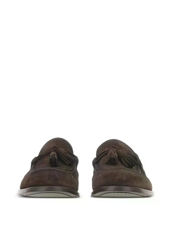 FABI Suede Tassel Detail Loafers