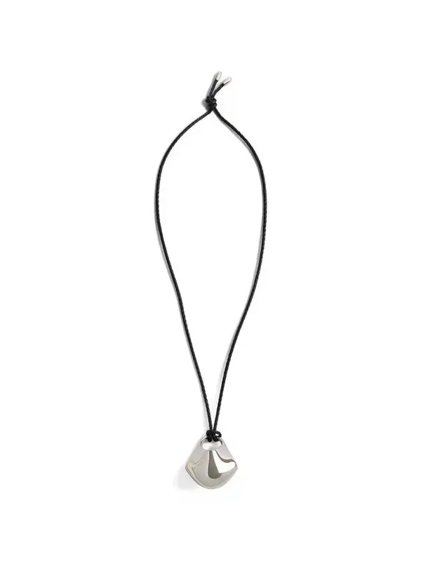 Khaite Medium Lotus Pendant Necklace - Silver