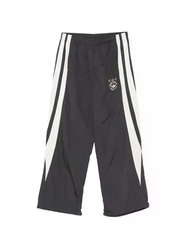 Adidas Gfx Side-stripe Logo-print Track Pants