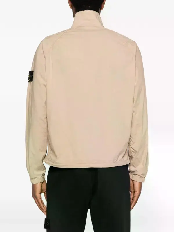 Stone Island Logo-patch Track Jacket - Neutrals