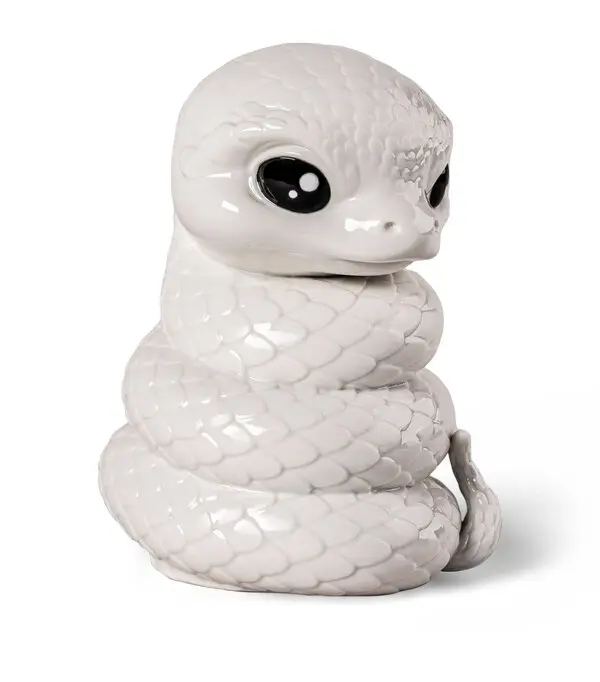 LLADRO Porcelain Baby Snake Sculpture